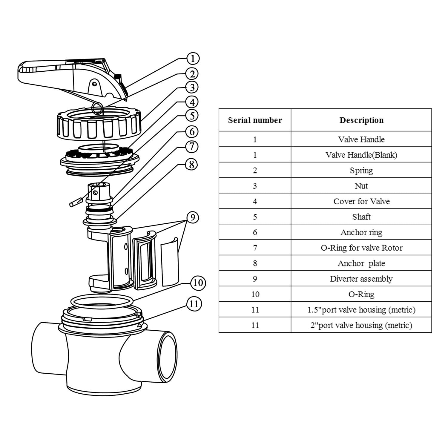 Pool Check Valve Check Valve Easy To Use Check Valve Corrosion ...