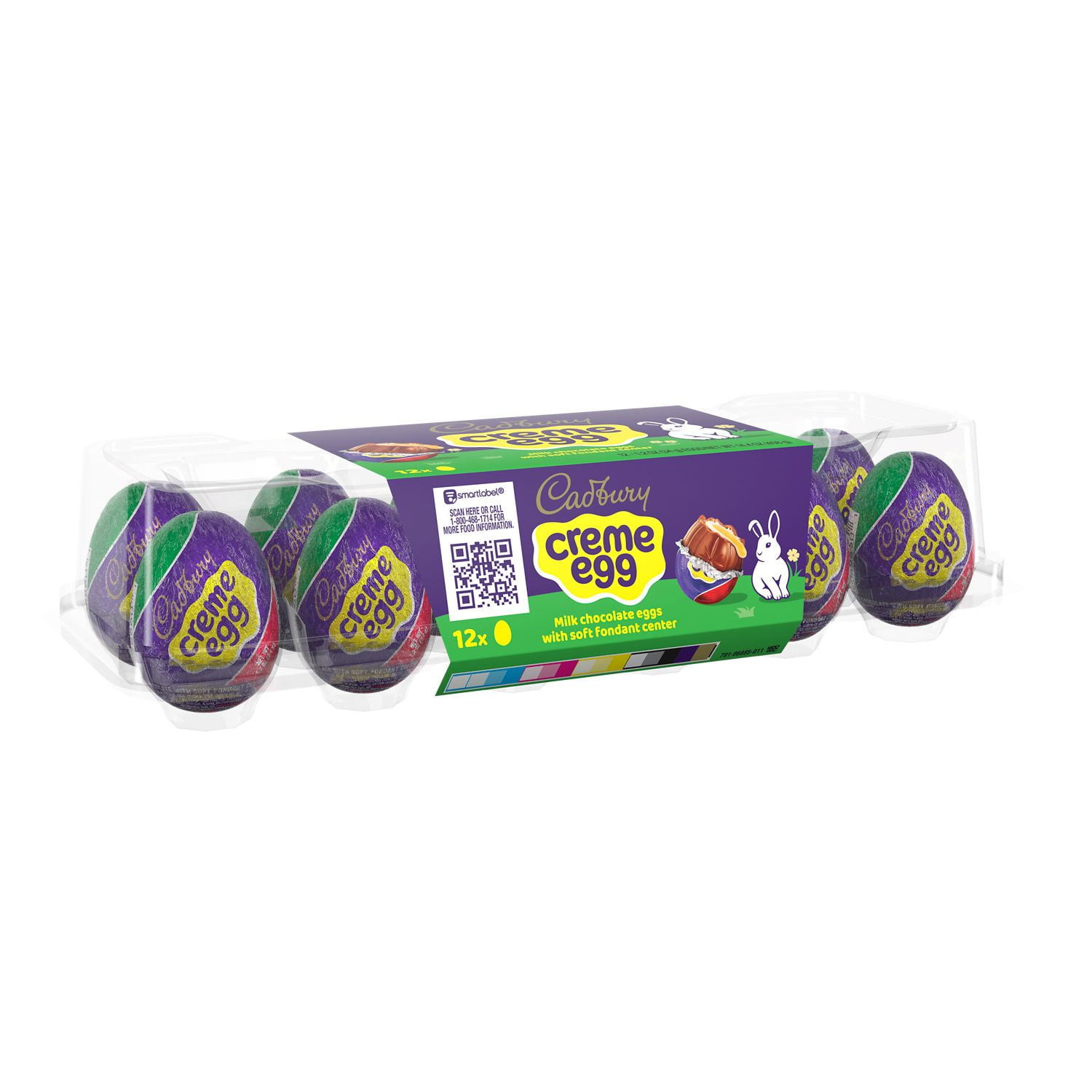 CADBURY, CRÈME EGGS Milk Chocolate with Soft Fondant Center Candy ...