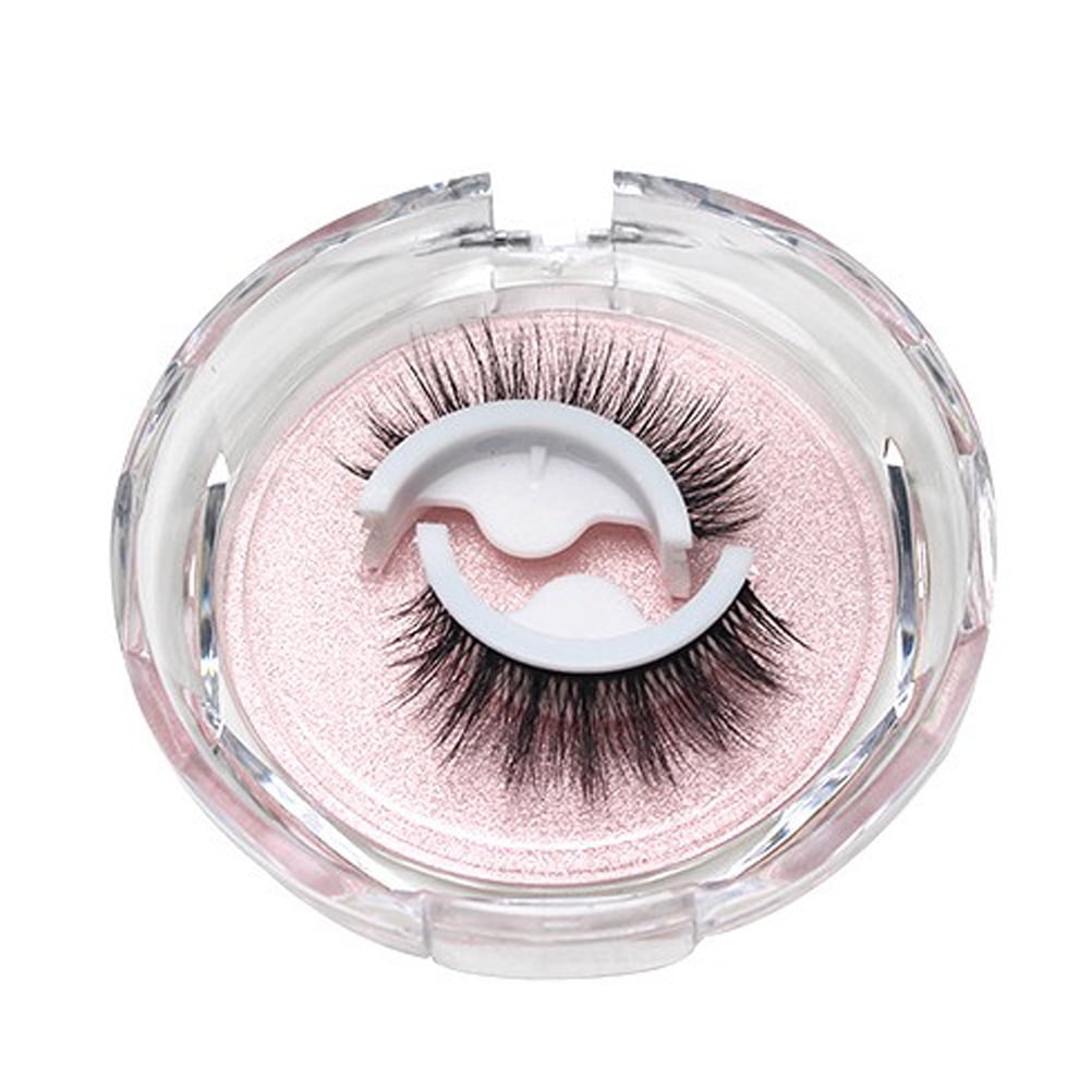 Self-Adhesive False Eyelashes Without Glue Reusable Long Extension ...