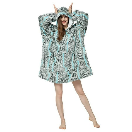 Hoodie Blanket Oversized Ultra Plush Comfy Sherpa Giant Big Hooded ...