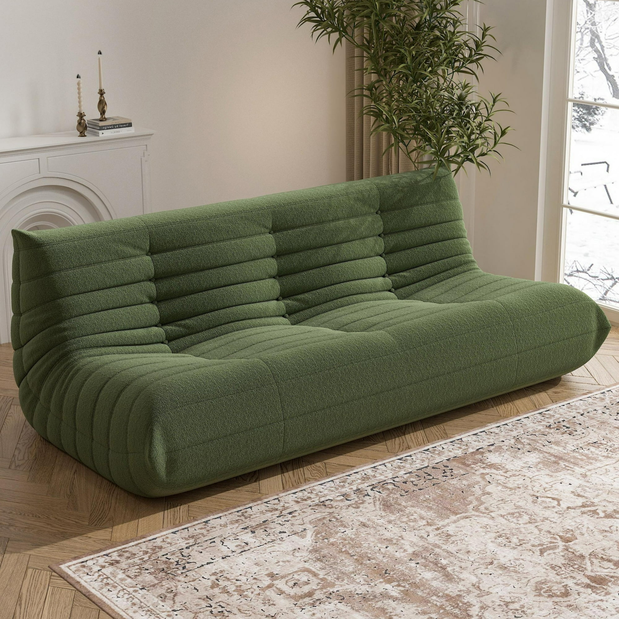 Click here for Whgbja 3 Seaters Oversize Bean Bag Chair lazy Floo... prices