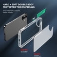 Dteck Clear Case for iPhone 17,Shockproof TPU+PC Transparent Case Slim ...