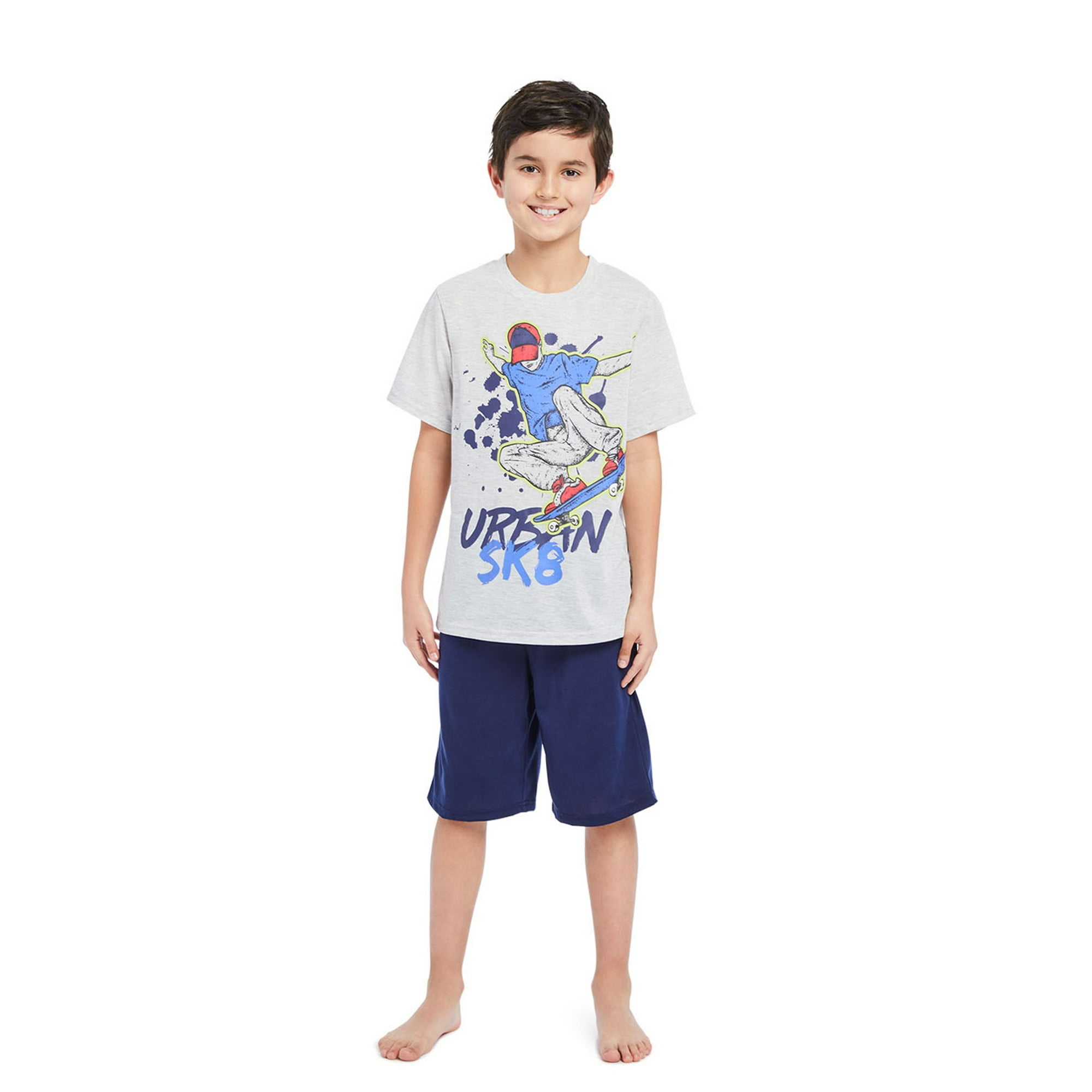 Click here for Jellifish Kids 2-Pack Boys Pajama Set Skater/Car prices