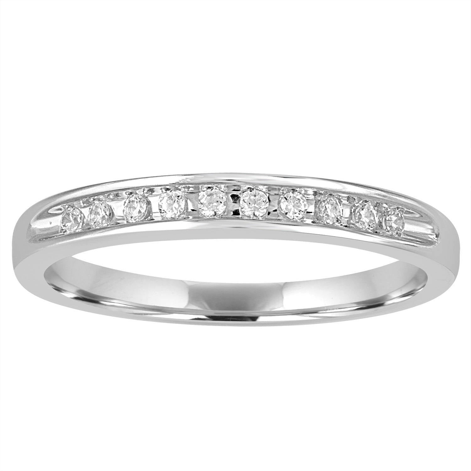 Forever Bride 1/10 Carat T.W. Round Diamond Anniversary,Wedding Channel ...