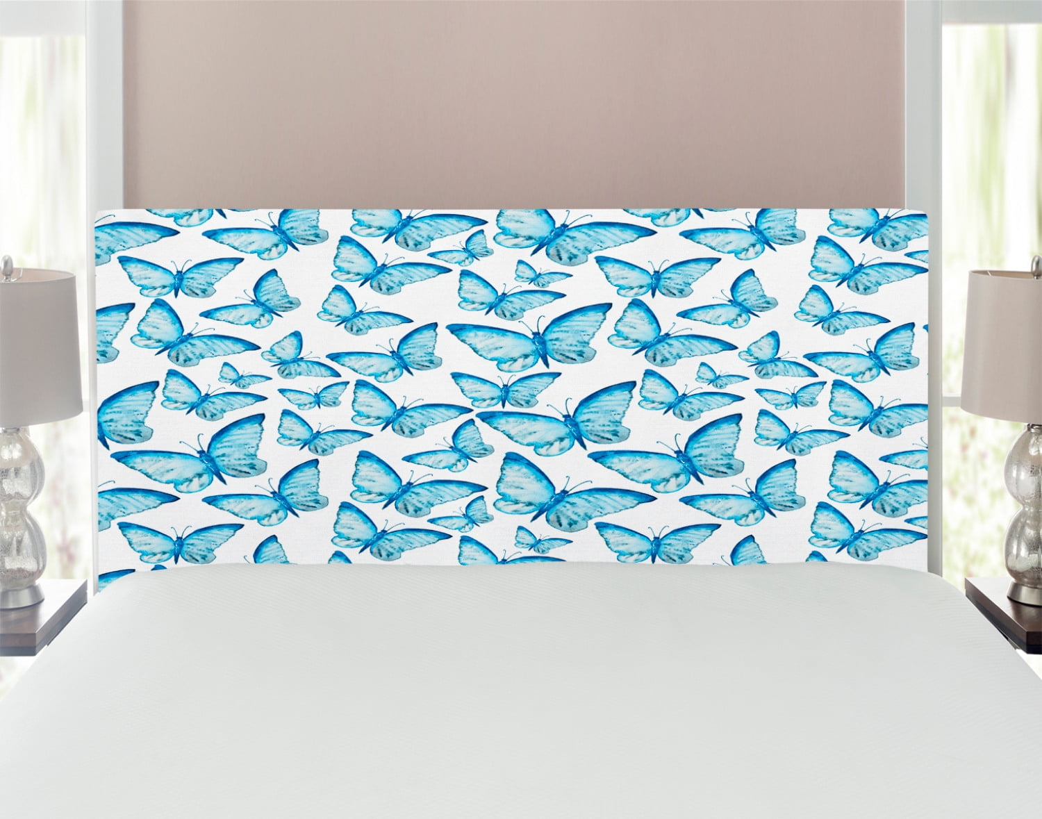 Butterfly Headboard, Moths Joy Connection Mythical Tribal and Bohemian ...