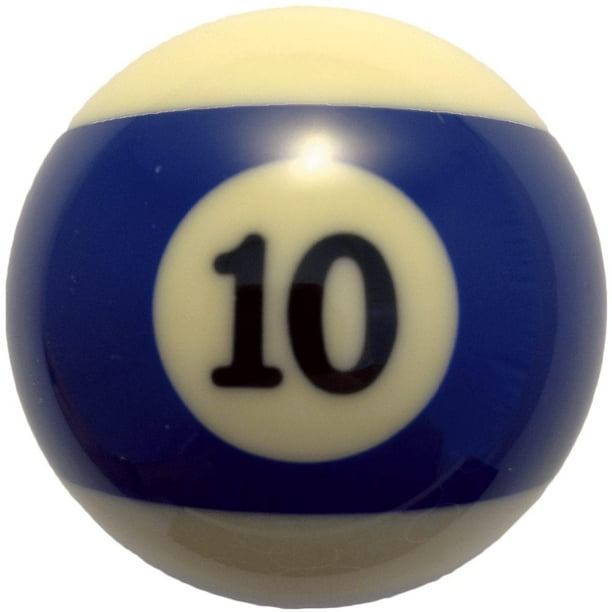 Classic Plus Premium Poly Resin Replacement #10 Billiard Ball - Walmart.com
