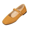Ballet Flats for Women Slip On Square Toe Formal Wedding Flats Shoes ...