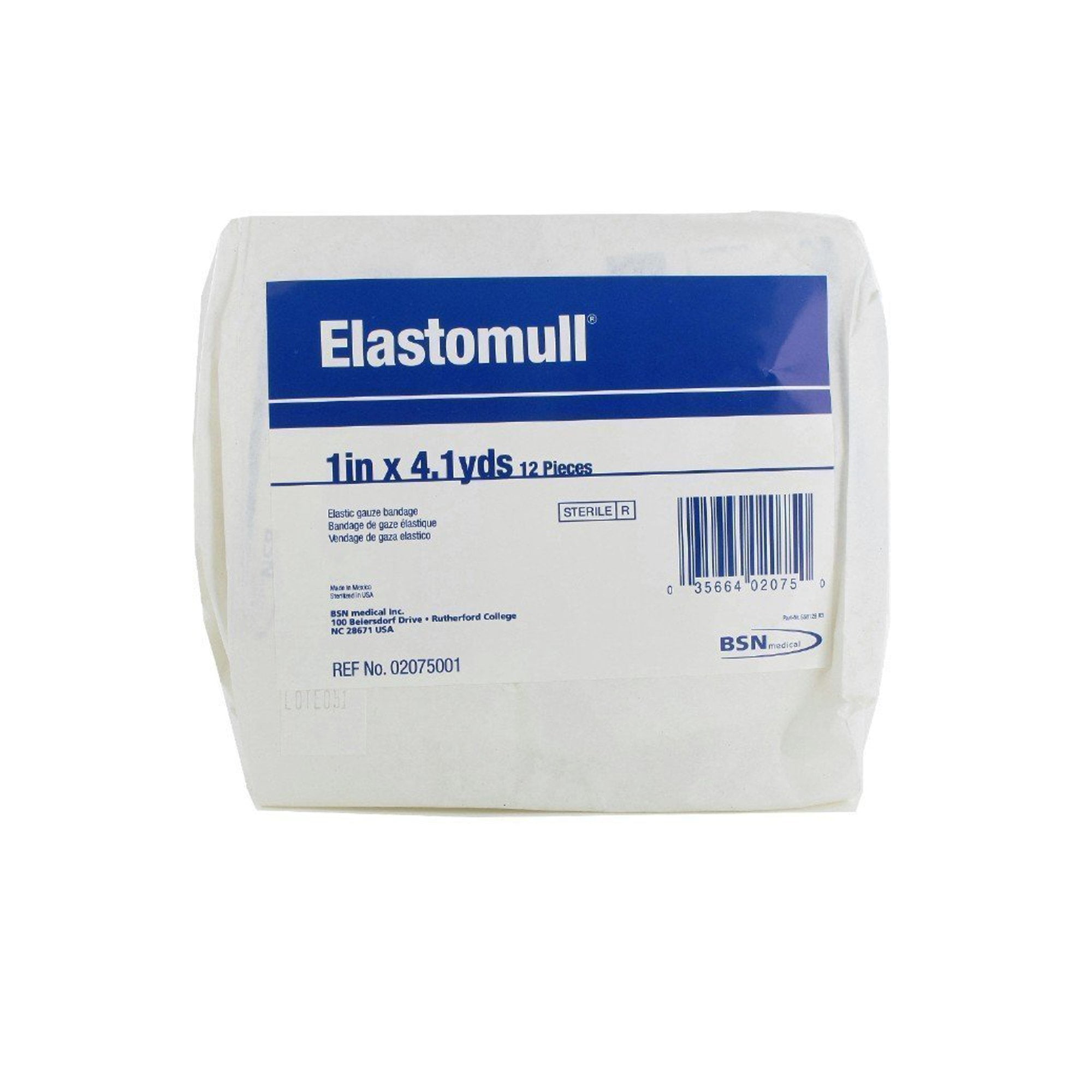 Elastomull White Conforming Bandage Sterile 1" x 4.1 Yd 02075001 12 per ...