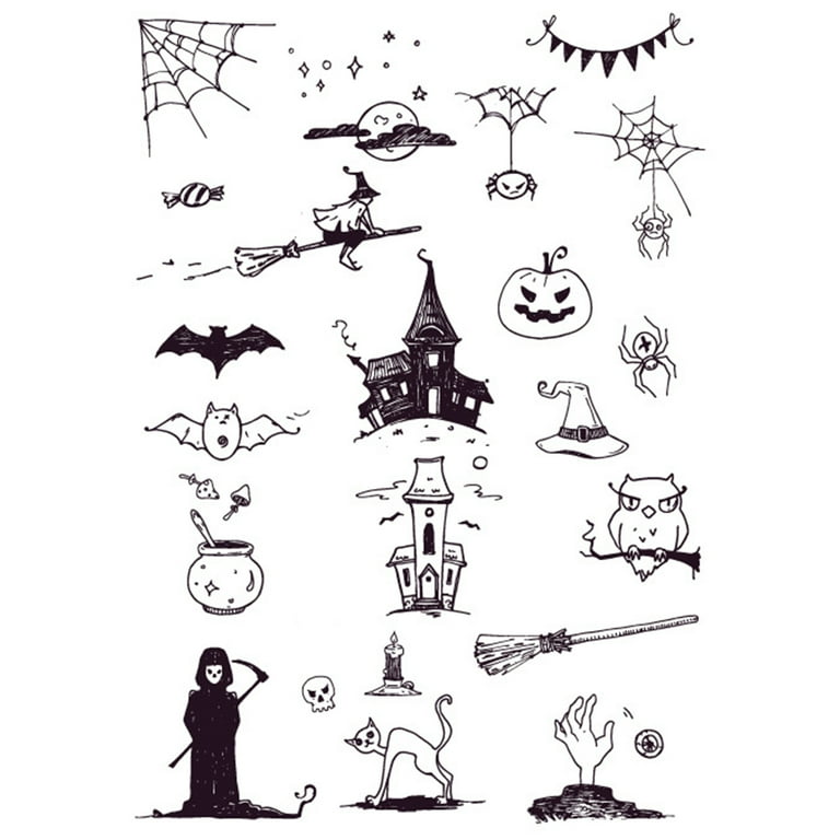 Witch Tattoo Flash