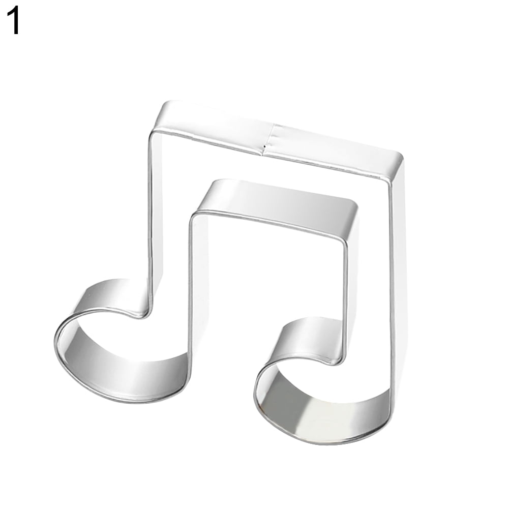 Music Cookie Cutter - Music Note Shape Cute Cake Cookie Mold Decorating ...