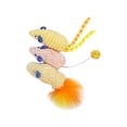 Catnip Toys 3 Pack Catnip Mouse Toy Set With Crinkle Noise Soft Fabric ...