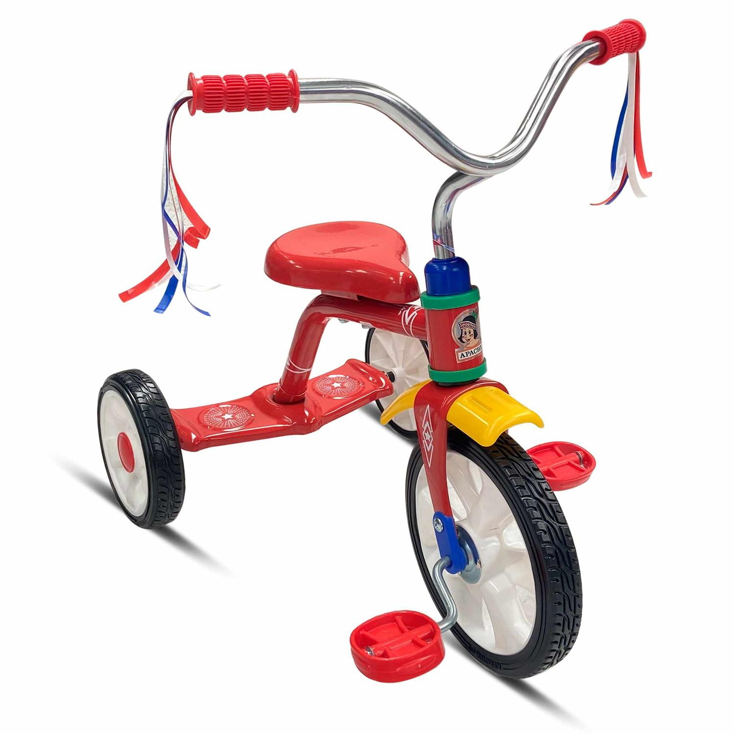 Triciclo Bicicleta Apache Equilibrio Niño Clasico Rojo rojo | Bodega ...