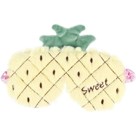 Sleeping Mask Fuzzy Eye Cover Fluffy Sleep Mask Cute Blindfold for Kids ...