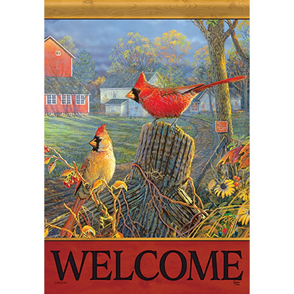 Carson Garden Flag - Last Warm Day - Walmart.com