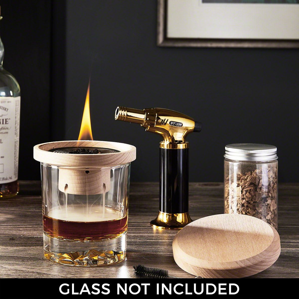 Halo Glass Topper Cocktail Smoker 5pc Kit with Torch - Walmart.com