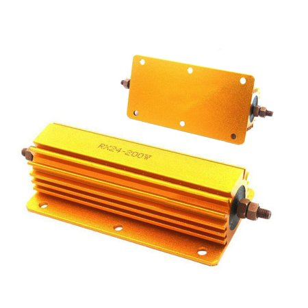 200W Aluminium Housing Chassis Mounted Wirewound Power Resistor Glod ...
