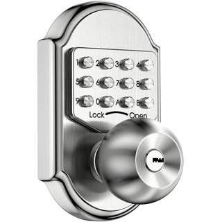 Constructor Chronos Entry Door Knob Handle Lock Set Stainless Steel ...