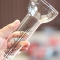 Glass Rain Gauge Borosilicate Measuring Cup - Clear Dual Scale Garden ...