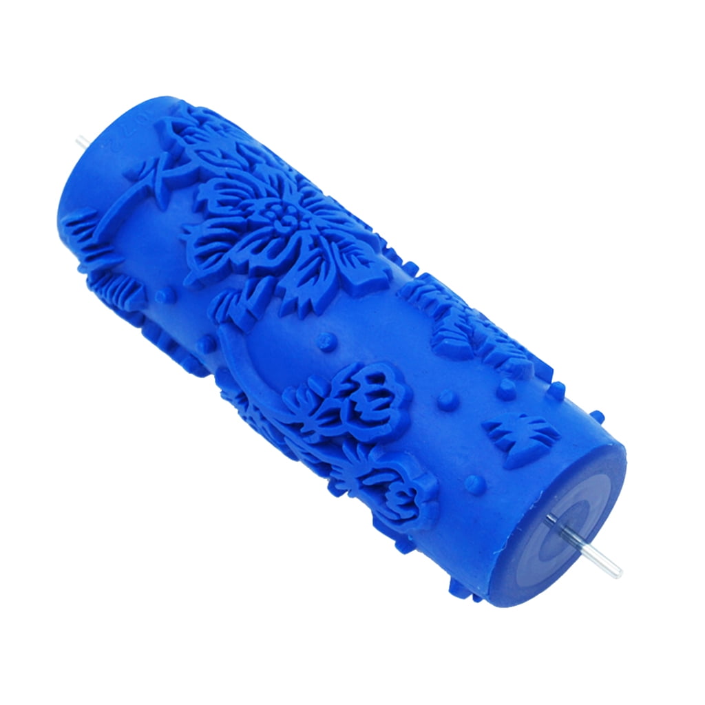 5'' Embossed Pattern Paint Roller DIY Wall Painting Runner Tool # 2 ...