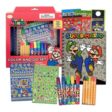 Nintendo Super Mario Art Activity Set, 500+ Pieces, for Boys and Girls ...