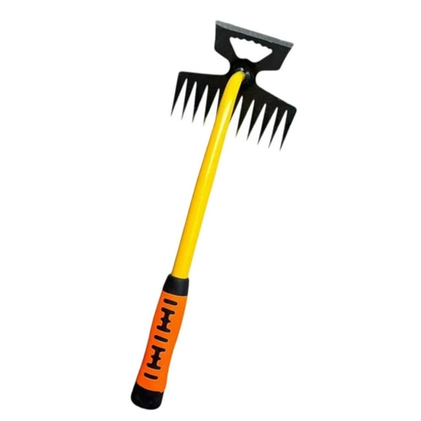 Rake de desmalezado de jardín, rastrillo de eliminación de desmalezado ...