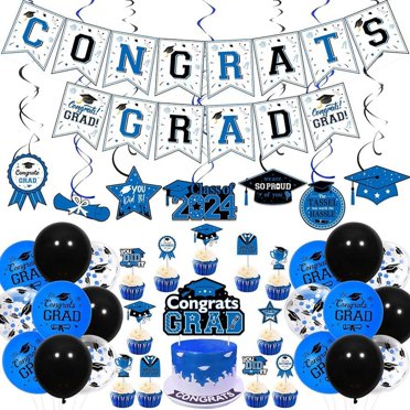 Graduation Party Decorations, Congrats Grad Banner, Graduation Hanging ...