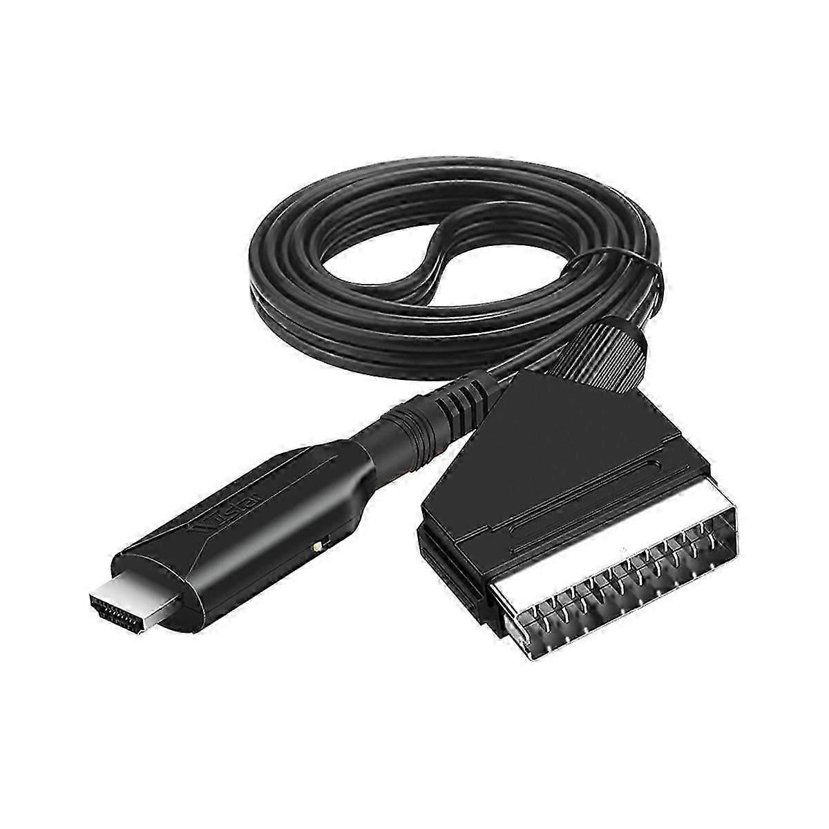 Scart to -Compatible Compatible Cable Converter Professional Video ...