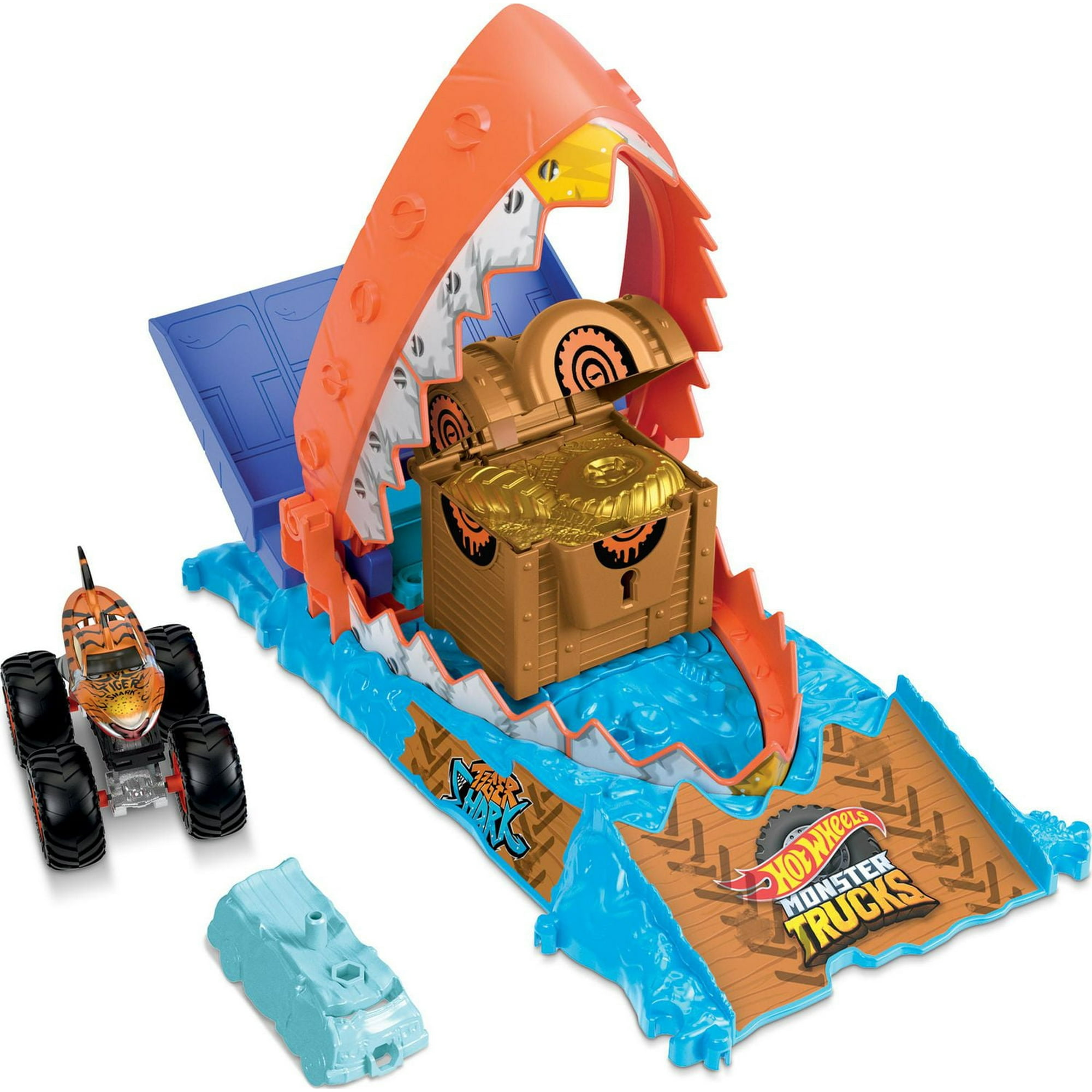 Click here for Hot Wheels Monster Trucks Arena Smashers Treasure... prices