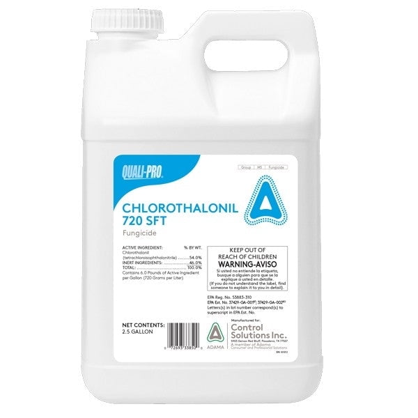 Chlorothalonil 720 SFT Fungicide jug (2.5 gals) - Walmart.com