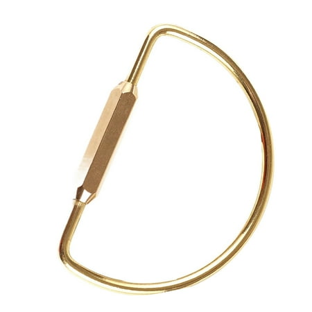 juguse Brass Oval Keyring Loop Threaded Type Opening Split key ring ...