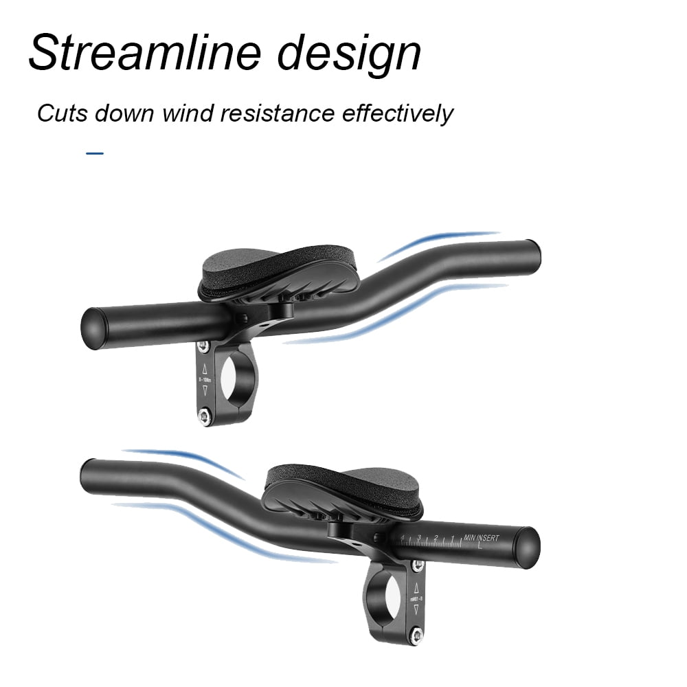 Buy Rest Handlebar Time Trial Bike Aerobar Cycling Aluminium Alloy Arm ...