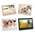 10 Inch Metal LED Digital Photo Frame 720P Video Music Calendar Clock ...