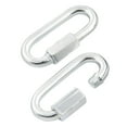 TowSmart 7280 Threaded Safety Chain Quick Links, 2 Pack - Walmart.com