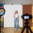 8x6ft Photo Backdrop, Boho Brown Leather Texture Soft Polyester ...
