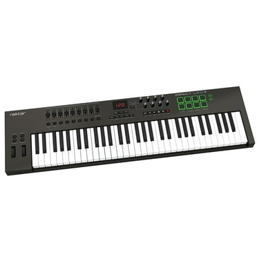 Pyle PMIDIKPD50 - MIDI Keyboard System - Digital USB Controller ...