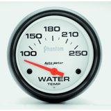 AUTO METER 5837 2-5/8IN WATER TEMP, 100- 250F, SSE, PHANTOM - Walmart.com