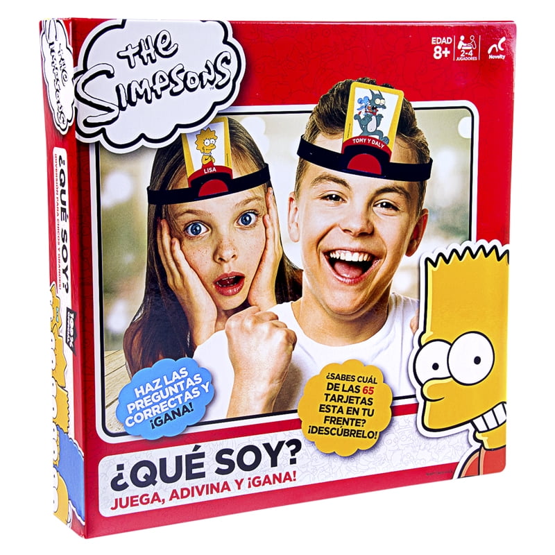 Juego DE Mesa Novelty ¿QUE SOY? THE SIMPSONS | Walmart en línea