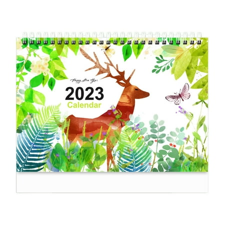 Desk Calendar 2023, Simple, Small and Fresh Office Desktop Decoration ...