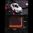 1/43 Mini RC Car 4WD Drift Car, Semi‑Proportional Throttle, LED Lights ...