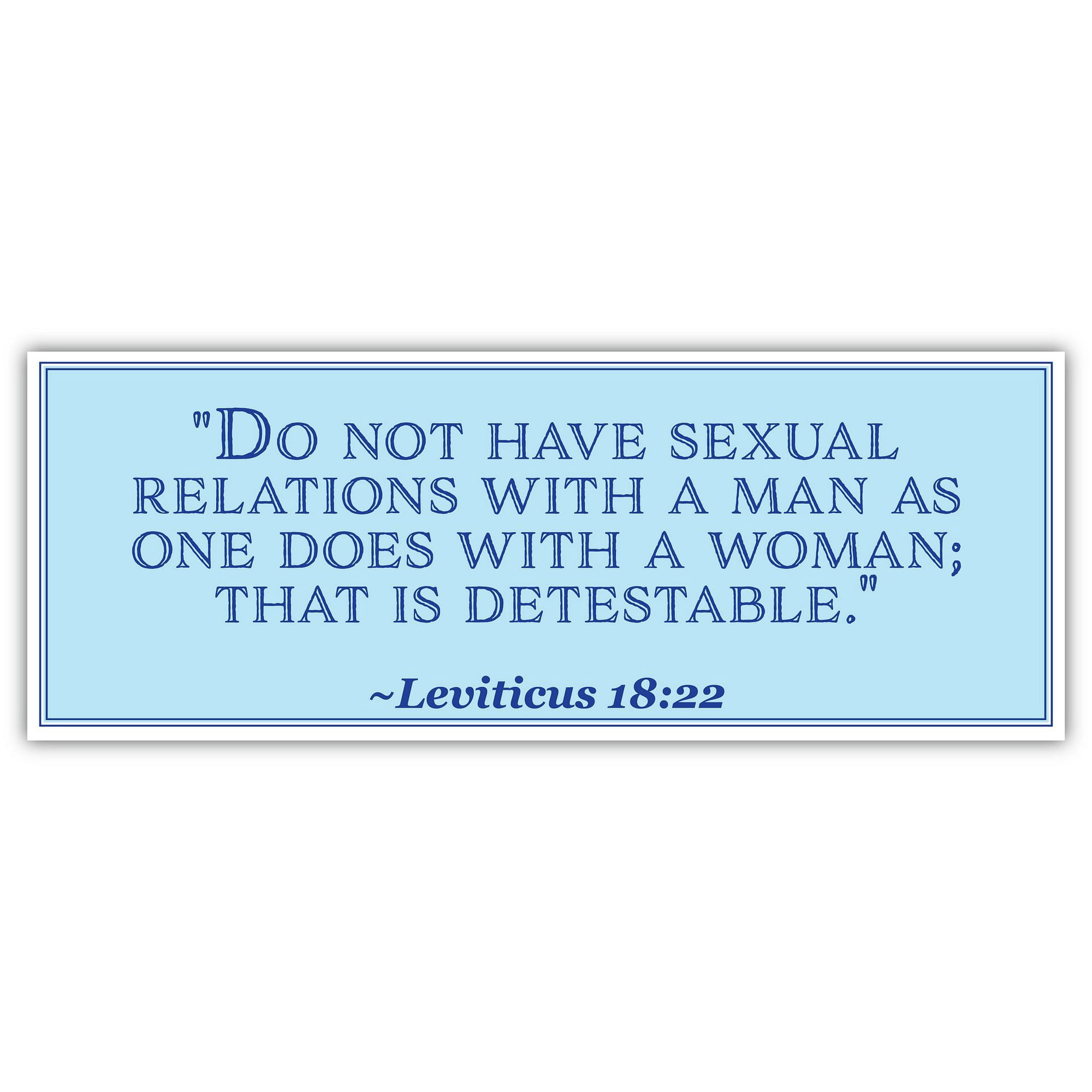 Leviticus 18 22