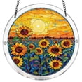 Deeceymbur Stained Glass Suncatcher Tree Of Life Suncatcher Colorful ...