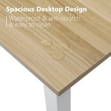 Hoffree 43 inch Computer Desk Home Writing Desk Office Furniture ...