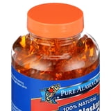 Pure Alaska Omega Wild Alaskan Salmon Oil Supplement, 1000mg Softgel ...