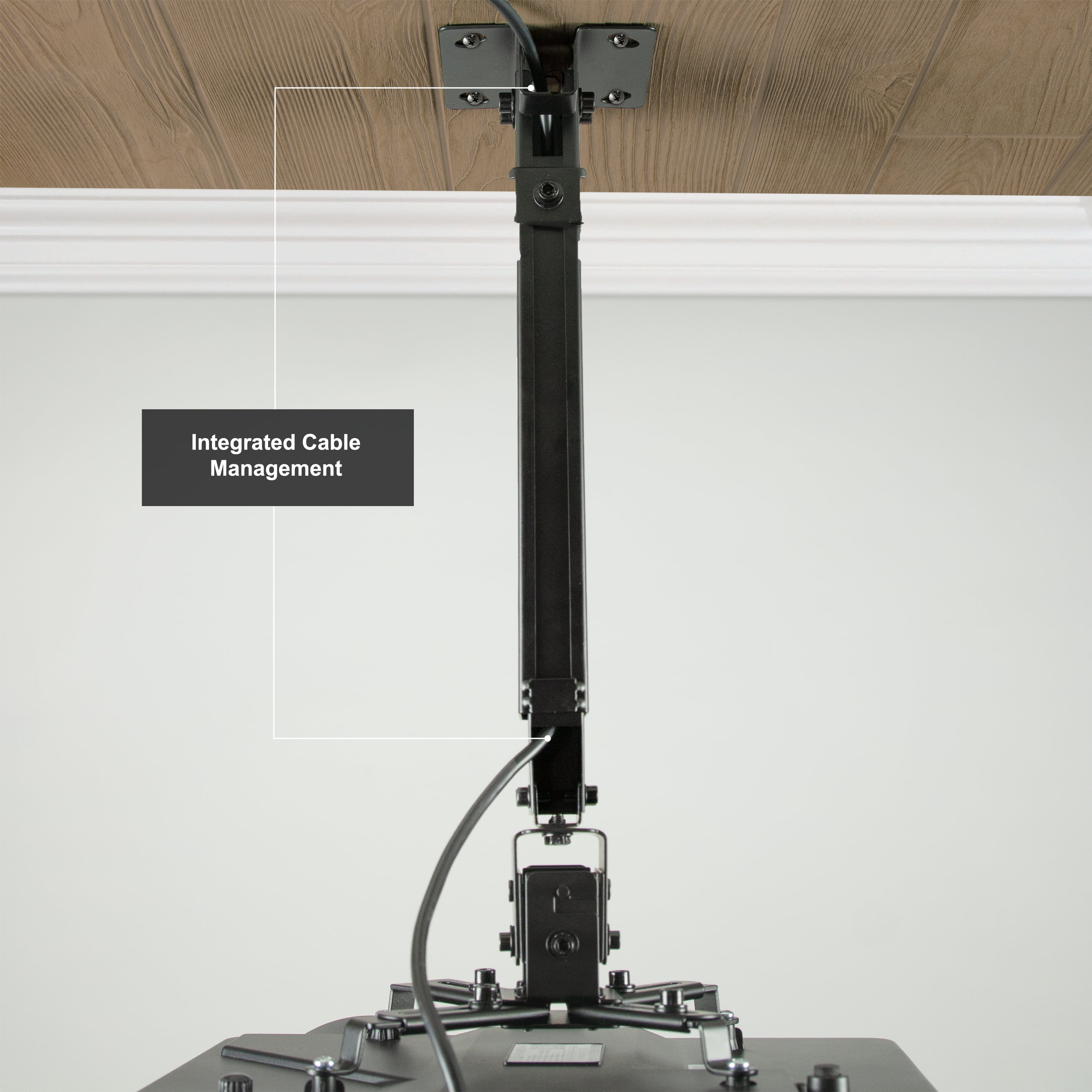 Ceiling Mount Projector Cable Management | Shelly Lighting