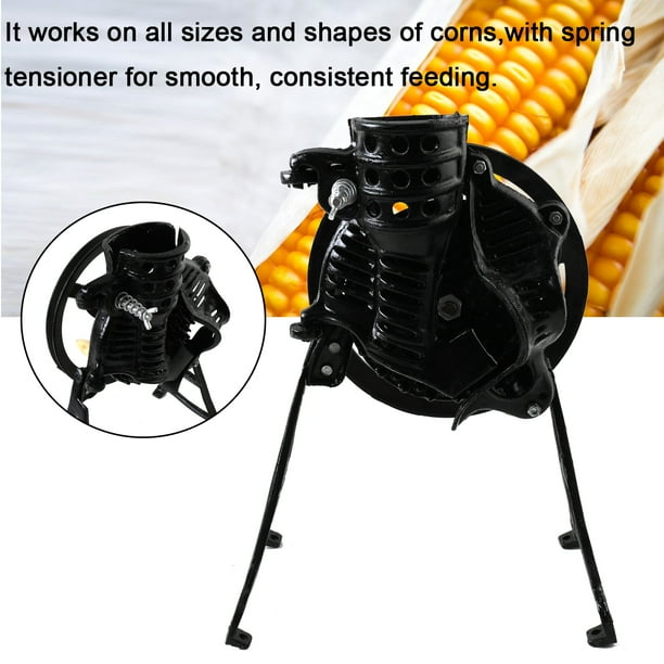 SUDEG Corn Sheller Hand Crank Corn Thresher Stripping Machine For Corn ...