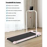 Bigzzia 2 in 1 Foldable Treadmill, Under Desk, Home/Office, LCD, Remote ...