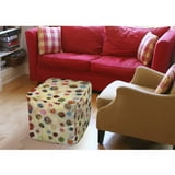 Thumbprintz Funky Flowers Pouf, 18" x 18" x 18" - Walmart.com