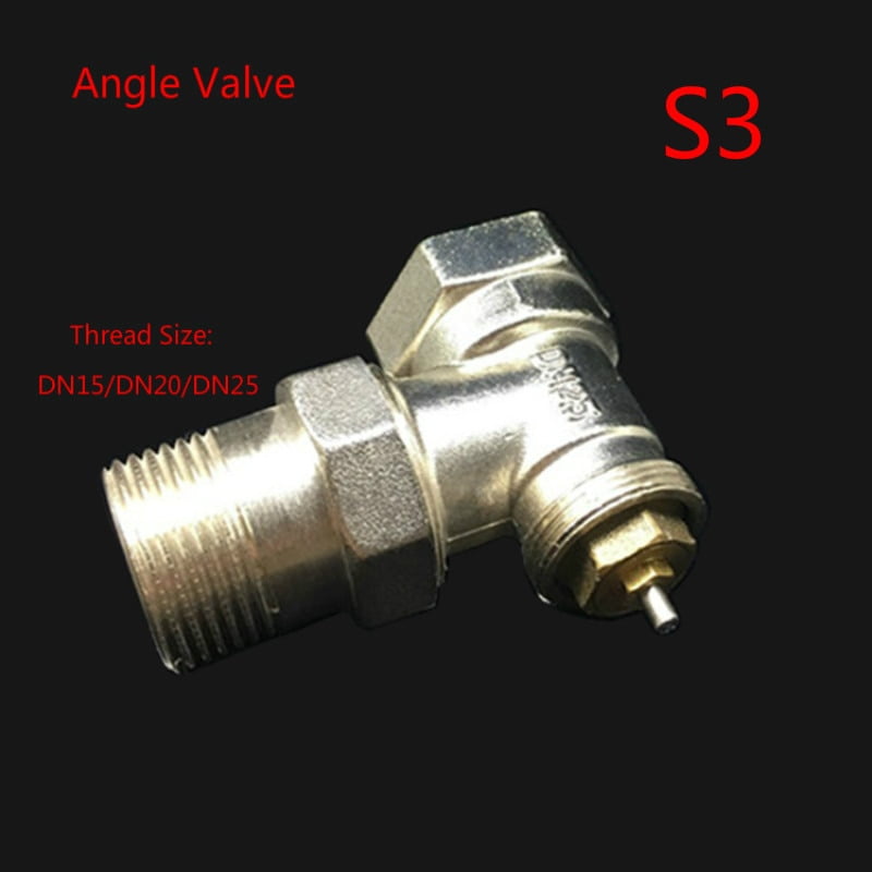 Brass Thermostatic Control Valve Straight Angle valve PPR valve Heating ...