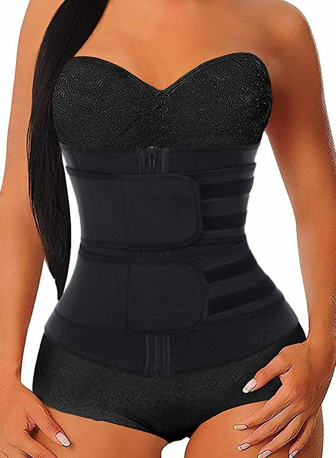 Neoprene Sweat Waist Trainer Corset Trimmer Belt For Women Weight Loss Neoprene Sweat Waist Trainer Corset Trimmer Belt For Women Weight Loss
