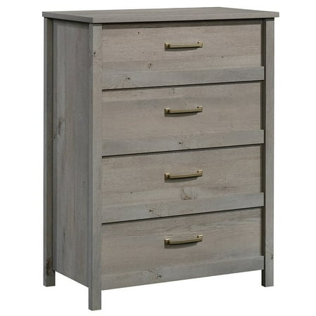 Sauder Cannery Bridge Engineered Wood 4-Drawer Bedroom Chest in Mystic ...
